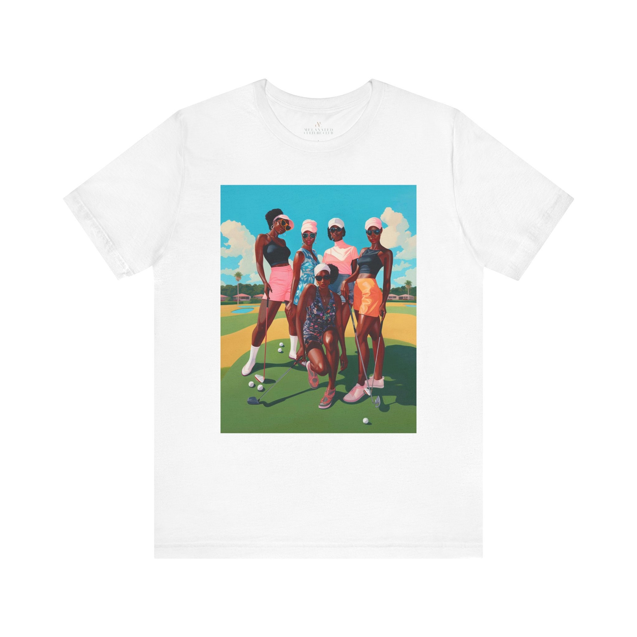 Black Women Golfers Tee Shirt Playing Golf Black Girls African American ...