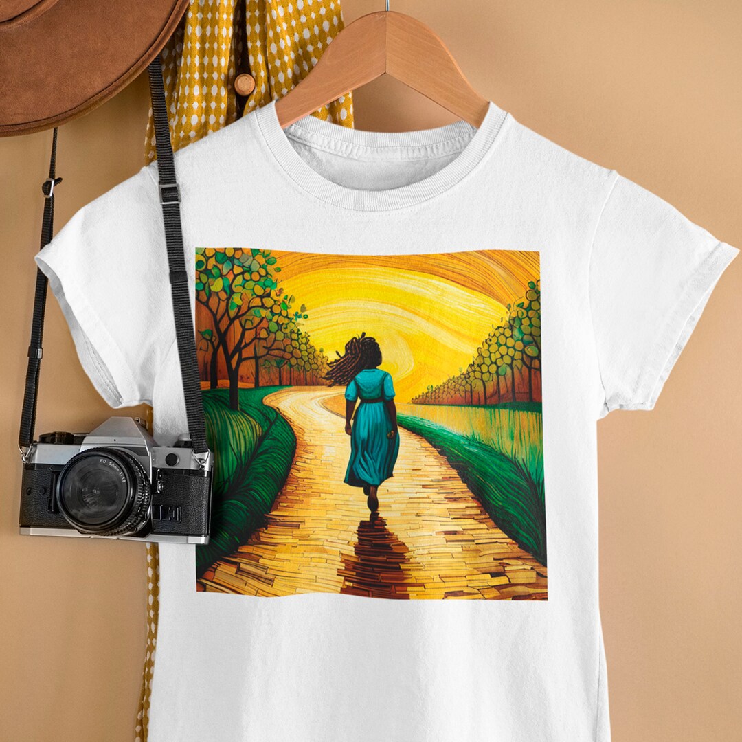 Journey on the Yellow Brick Road T-shirt, Black Girl Magic, Black Women ...