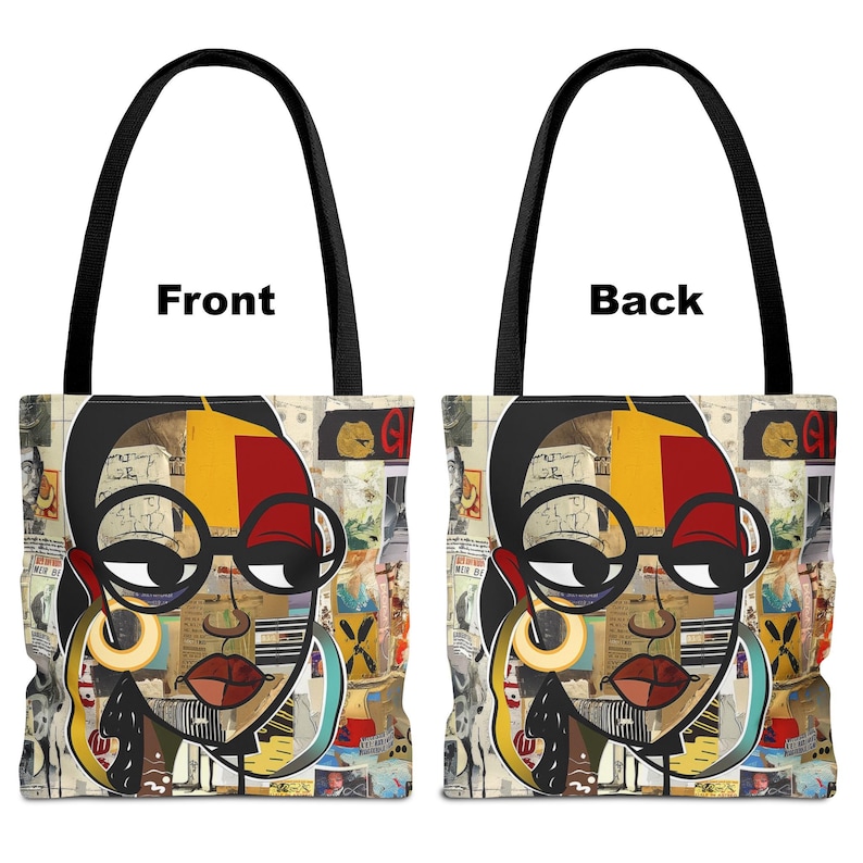 Boss Babe Tote Bag: Black Girl Graffiti Art Carry-all, Style Latisha - Etsy