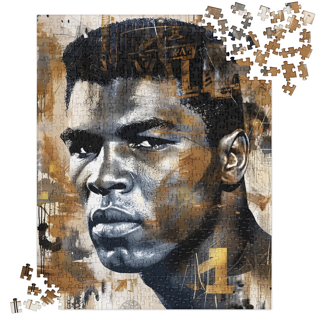 Muhammad Ali Jigsaw Puzzle: G.O.A.T. Boxing Champion Art - Etsy
