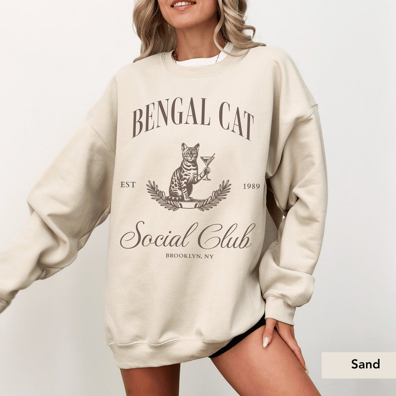 Cat Social Club Shirts - Etsy