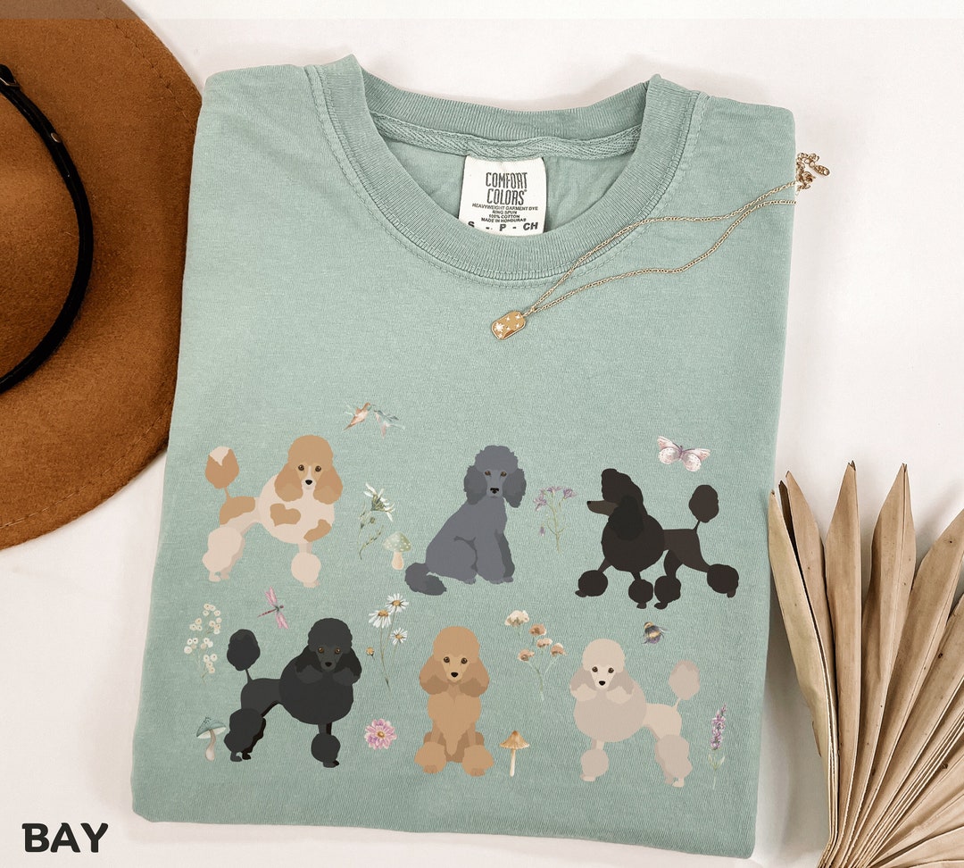 Poodle Cottagecore Shirt, Poodle Shirt, Poodle, Poodle Lover, Poodle ...