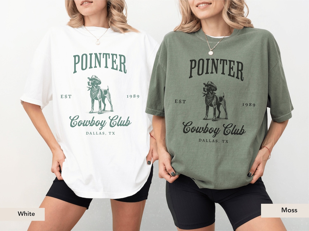 German Shorthaired Pointer Cowboy Club Shirt, GSP Shirt, German ...