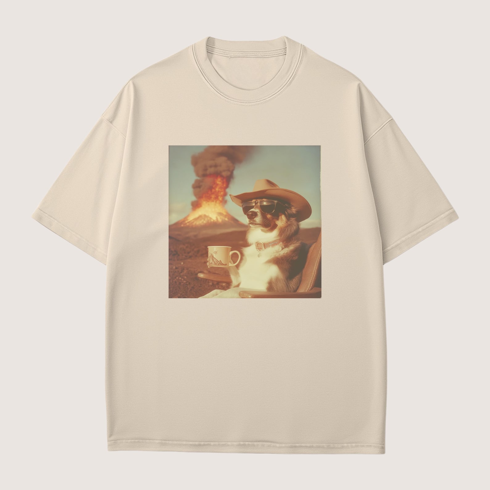 Australian Shepherd Dog Volcano Shirt, Aussie Shirt, Aussie Shirt ...