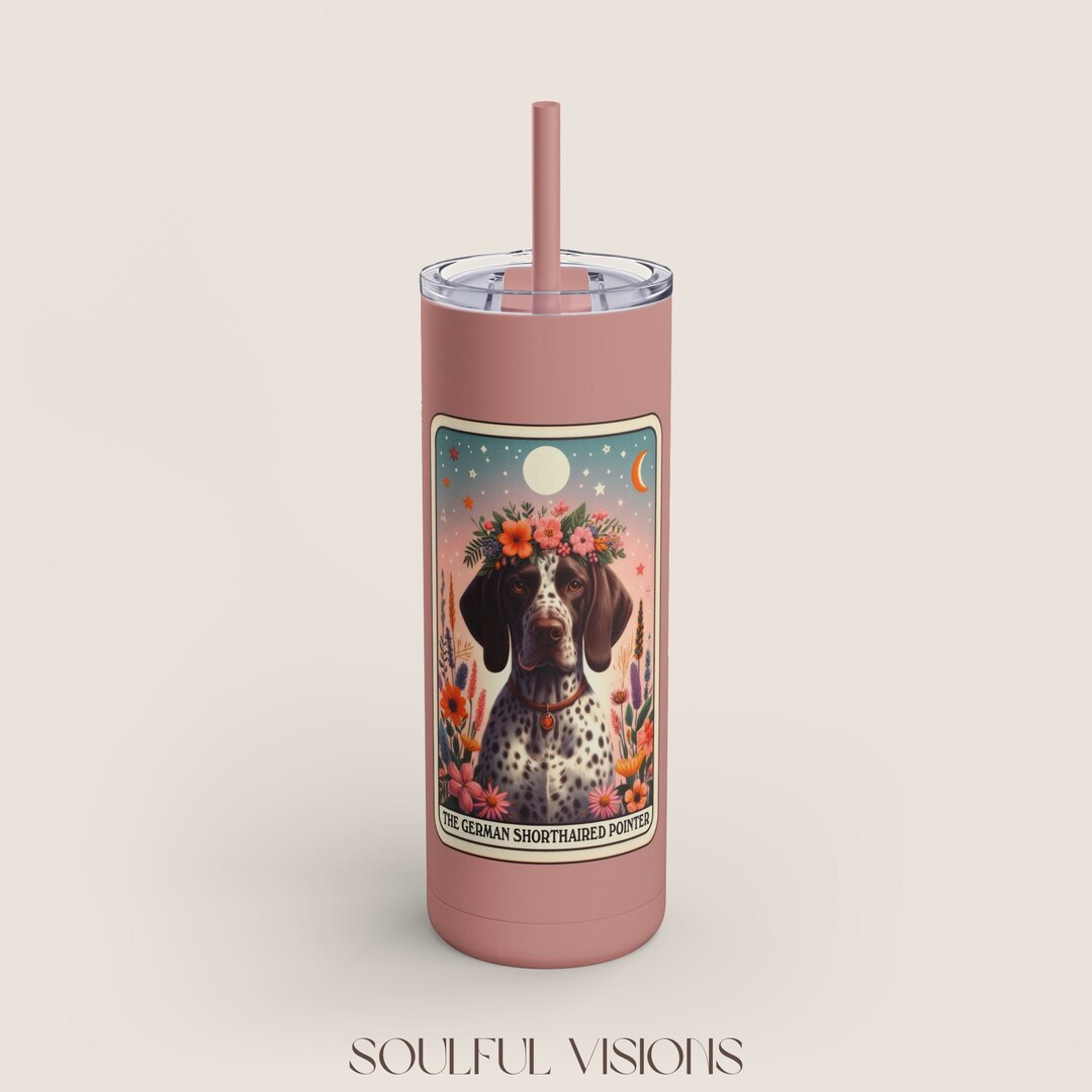German Shorthaired Pointer Tarot Tumbler, GSP Gift, German Shorthaired ...