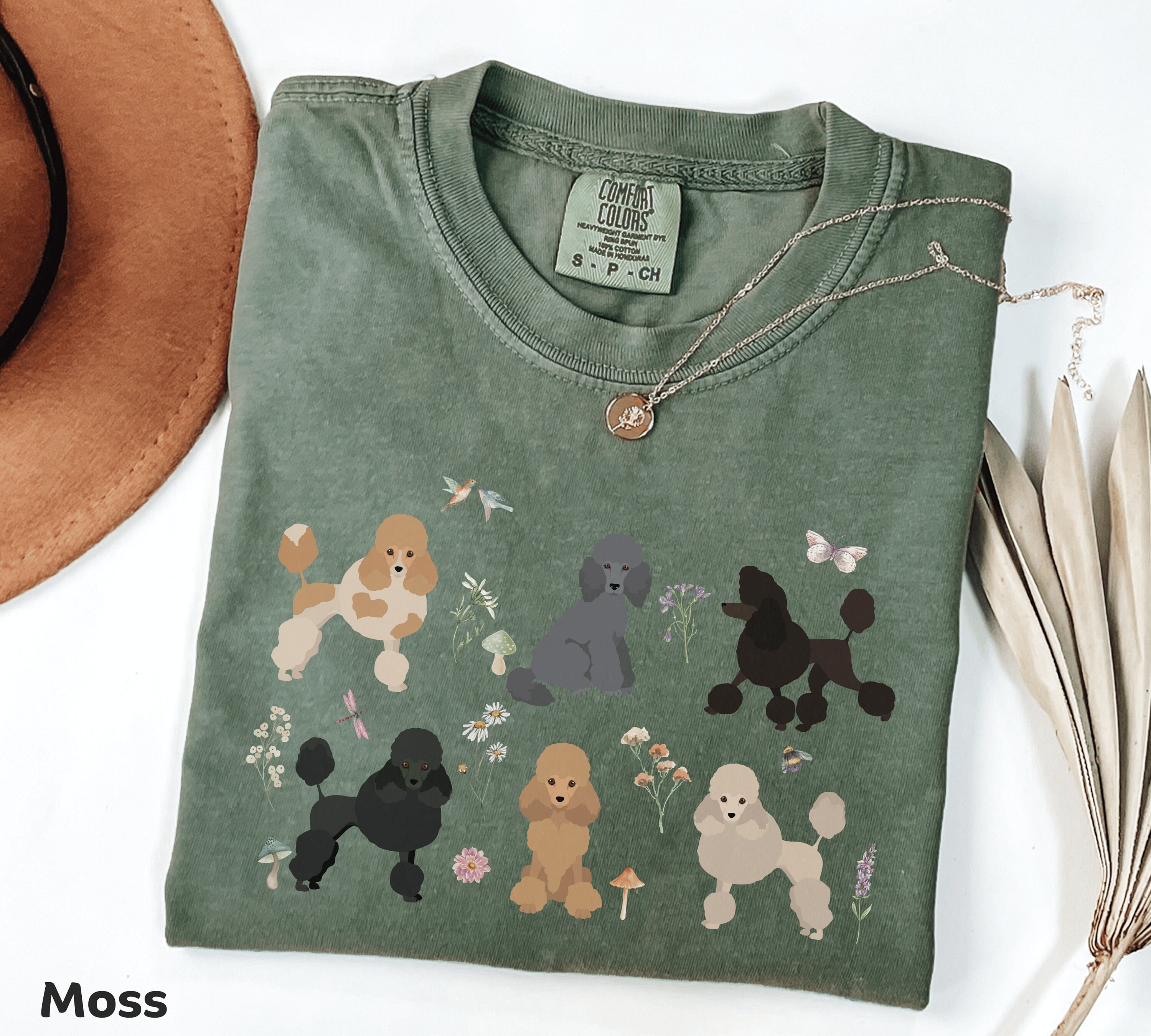 Poodle Cottagecore Shirt, Poodle Shirt, Poodle, Poodle Lover, Poodle ...