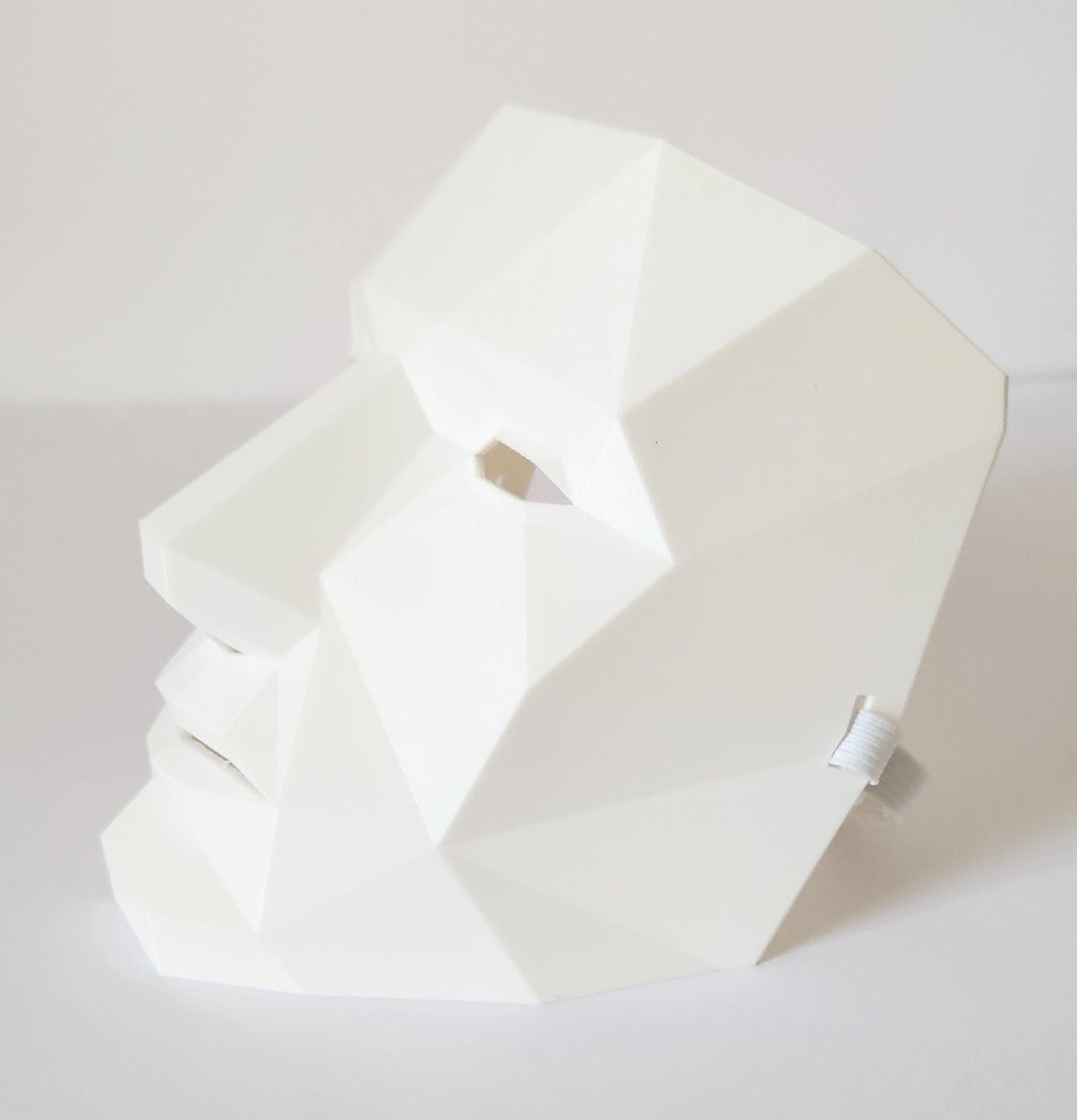 Halloween Mask Original Polygon Man Various Color Options 3D Printed ...