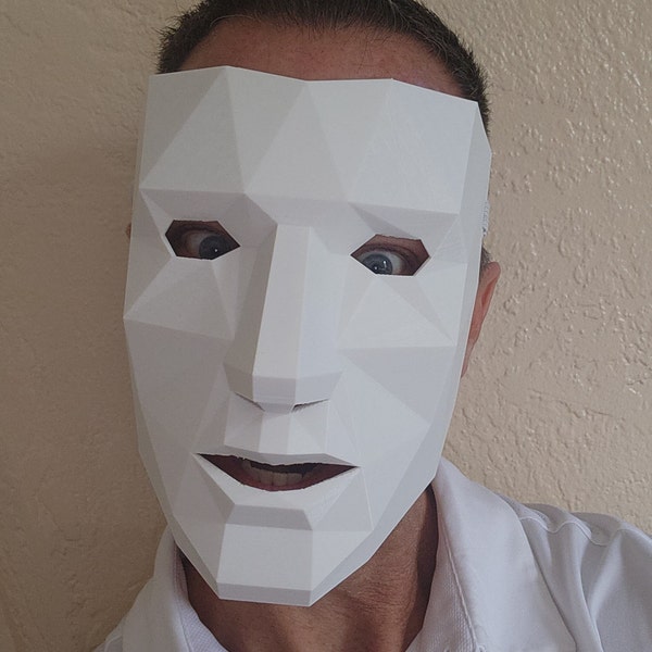 Polygon Mask - Etsy