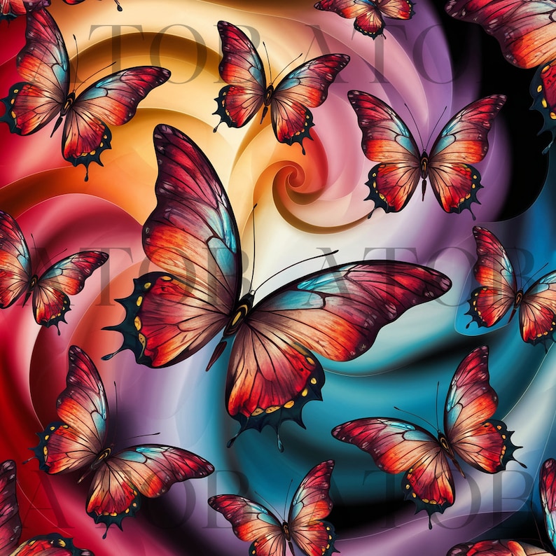 40 Beautiful Butterfly Clip Art Bundle Instant Digital Download - Etsy