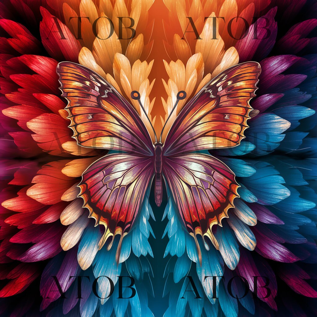 40 Beautiful Butterfly Clip Art Bundle Instant Digital Download - Etsy