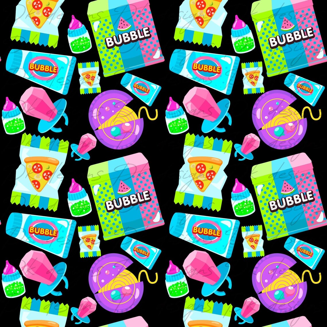 Throwback Candy Seamless File - Etsy