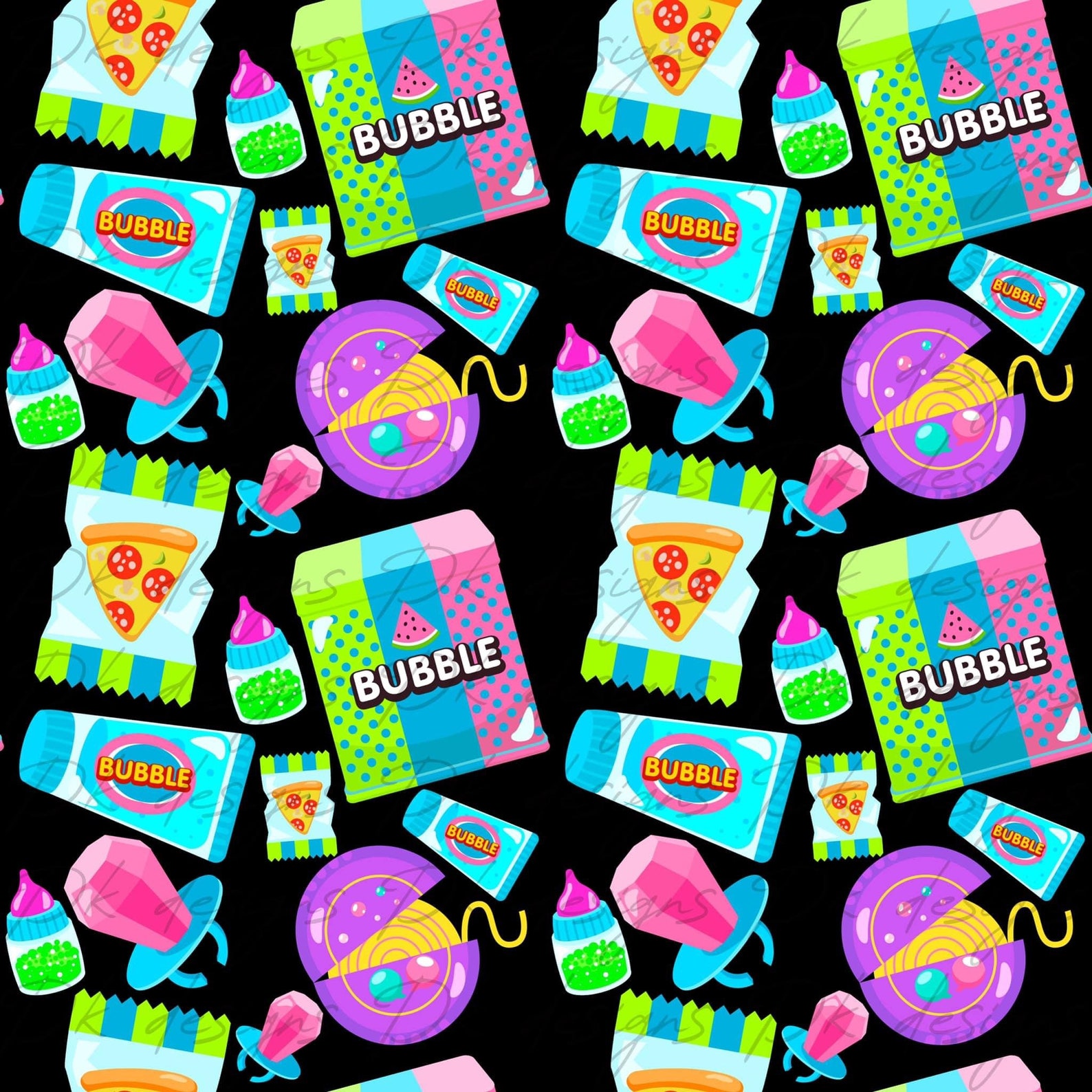 Throwback Candy Seamless File - Etsy