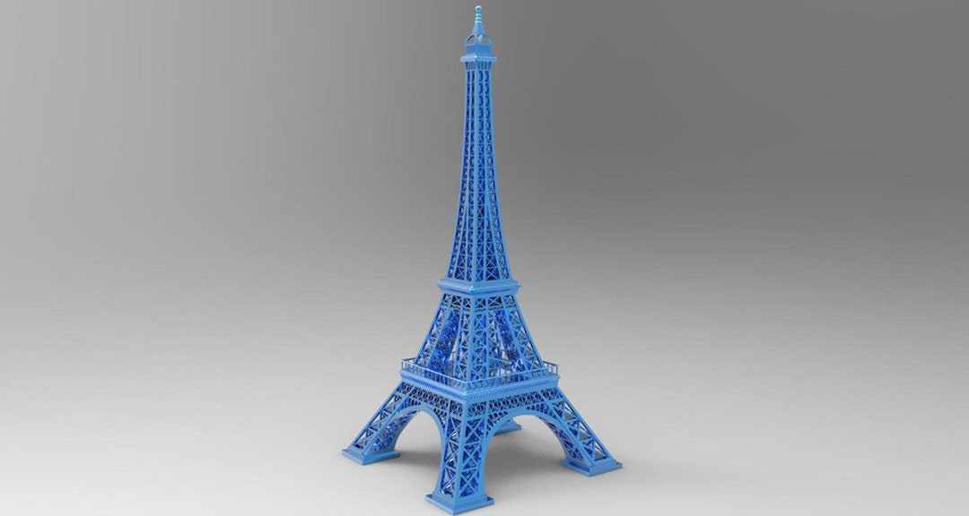 3D Eiffel Tower 3D STL file 3D STL Model 3D Printer Model 3D Digital ...