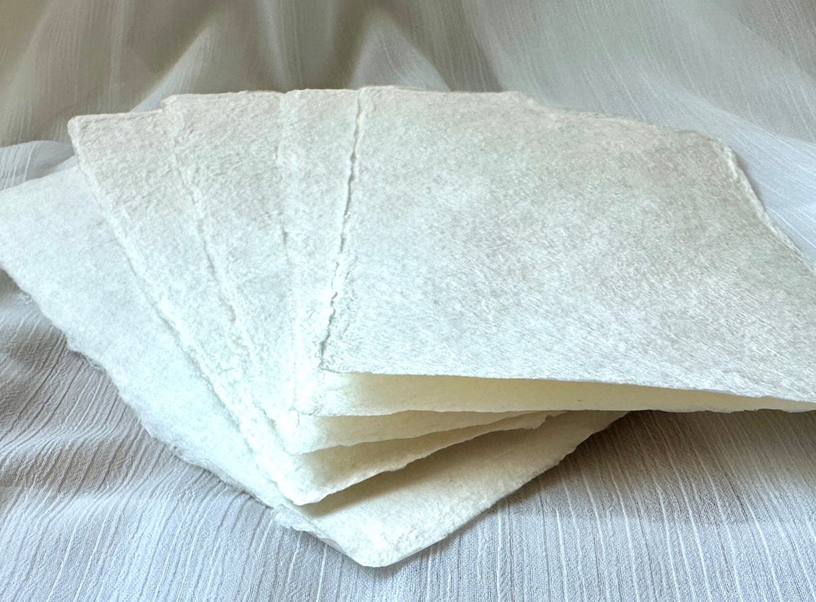 Handmade Abaca Paper - Handmade With a Deckle Edge for Save the Dates ...