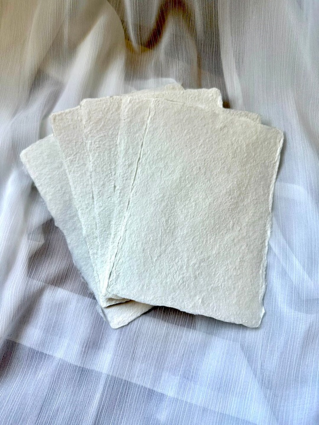 Handmade Abaca Paper - Handmade With a Deckle Edge for Save the Dates ...