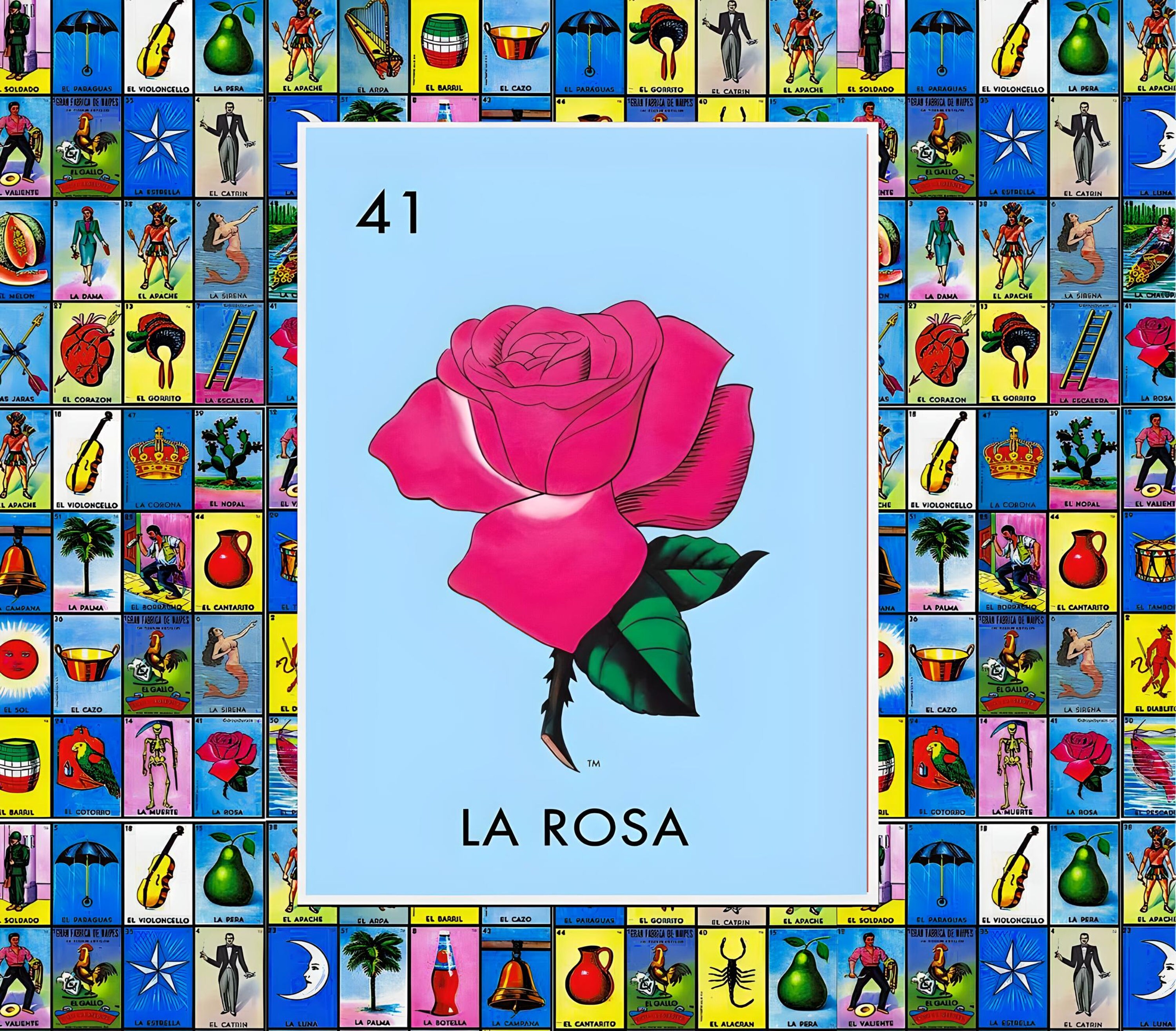 Mexican Loteria Tumbler Wrap, 20oz Straight Design, Loteria Cards ...