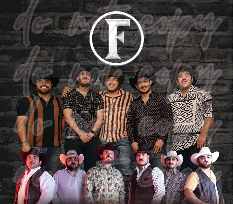 GRUPO FRONTERA, Digital, 20oz Tumbler Wrap.png, Sublimation - Etsy