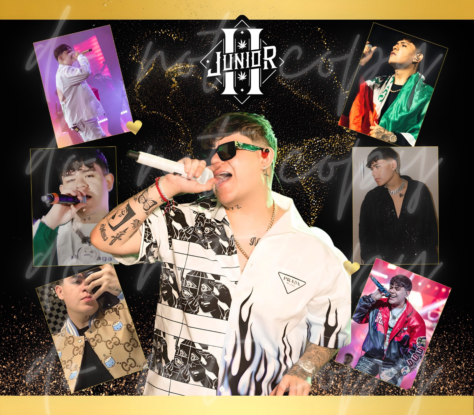 Junior H, DIGITAL, 20oz Straight Sublimation Tumbler Wrap, Digital ...