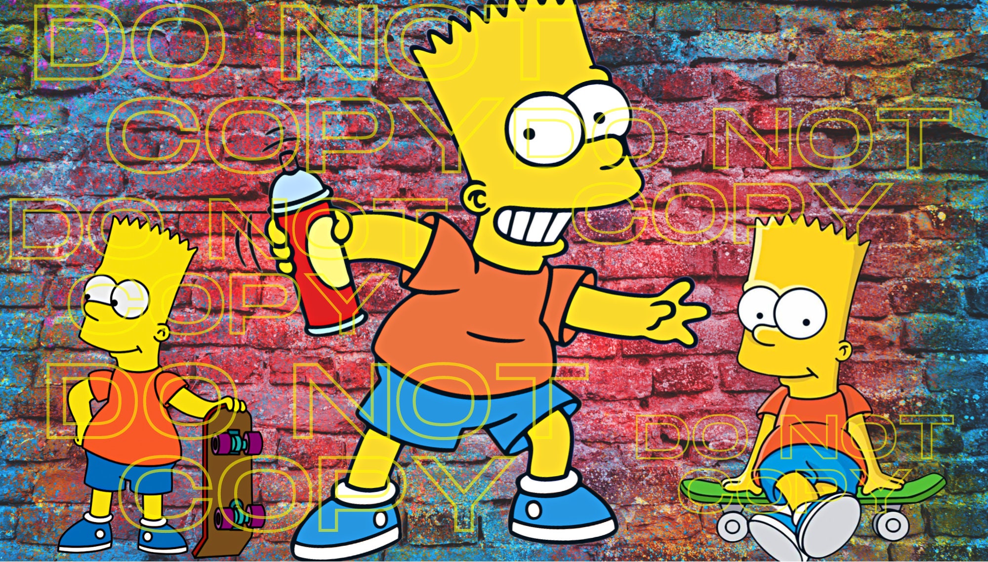 Simpsons Tumbler Wrap, Colorful Simpsons Sublimation Design 12oz Sippy ...