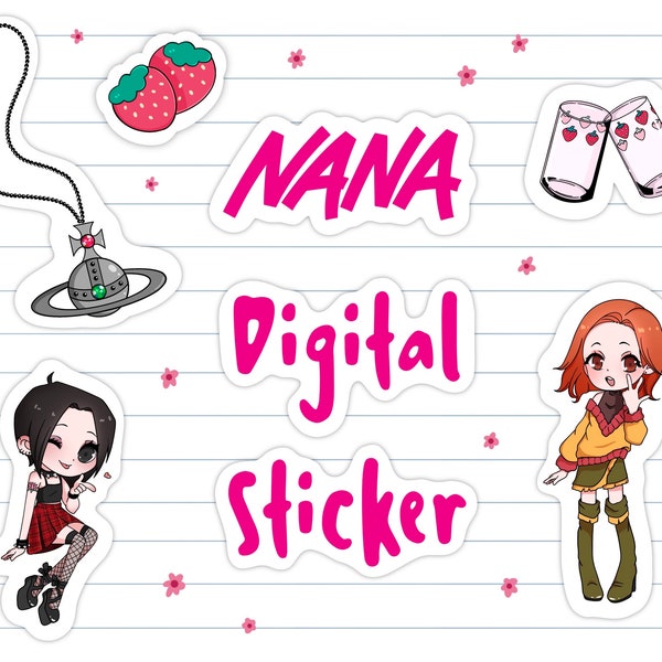 Nana Anime Sticker - Etsy