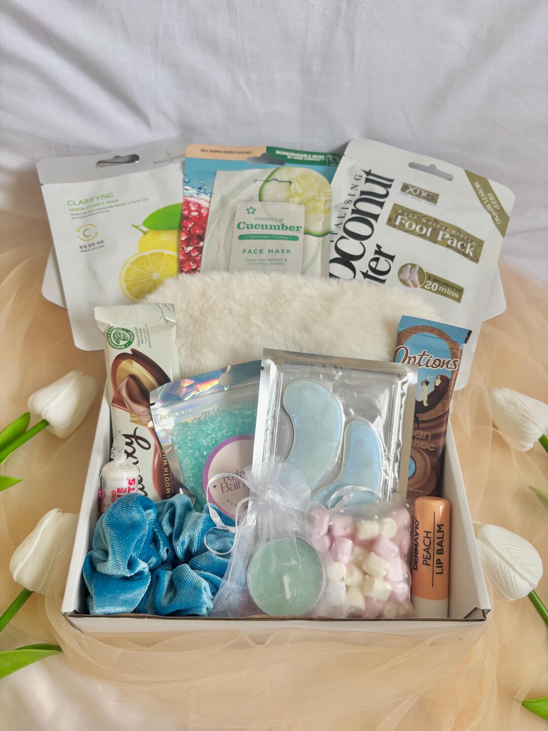 Spa Self Care Gift Box | Hug in a Box Birthday Pamper | Personalised ...