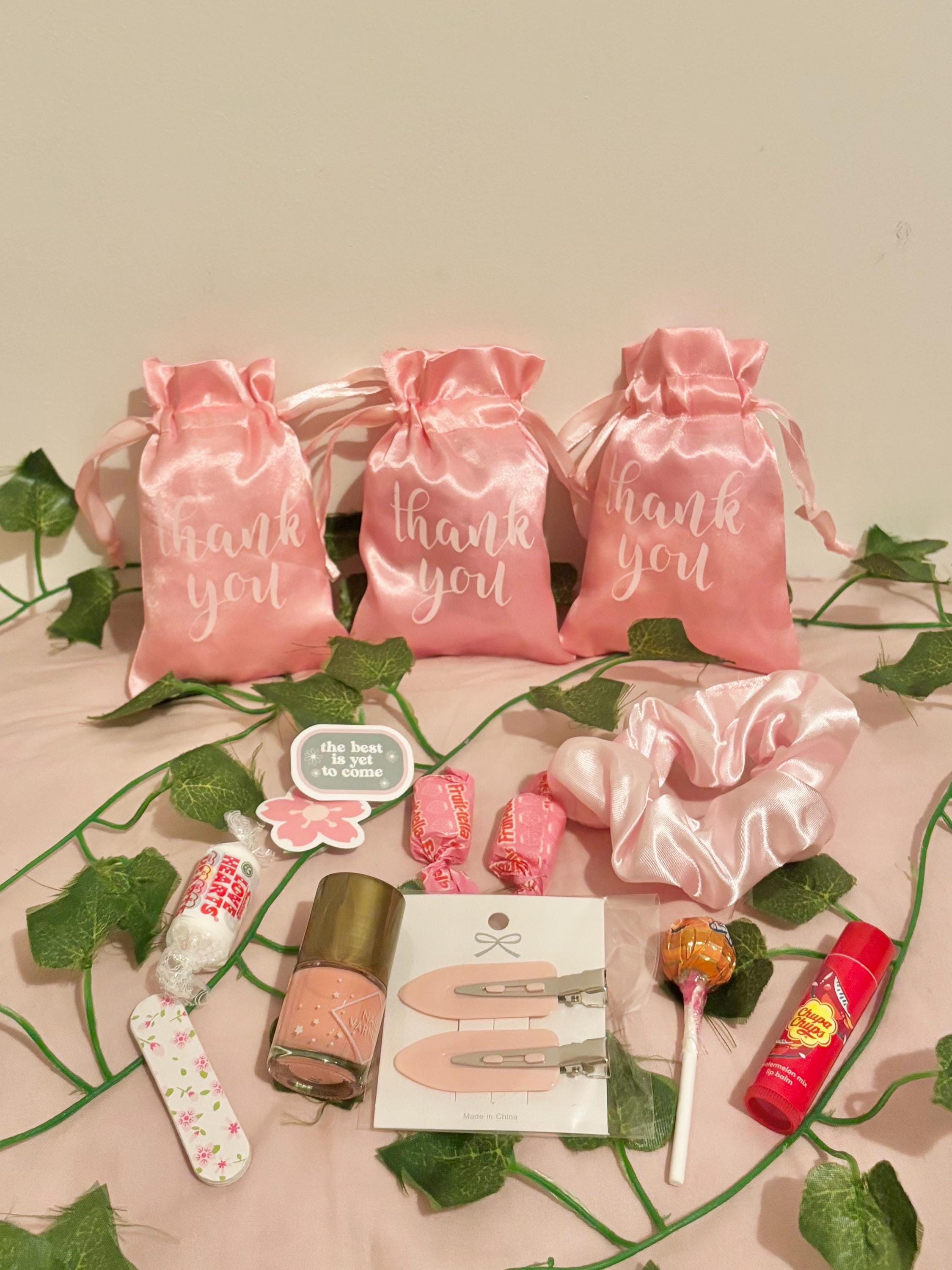 Girls Pamper Party Favours | Cute Birthday Treat Bags | Spa Goody Bags ...