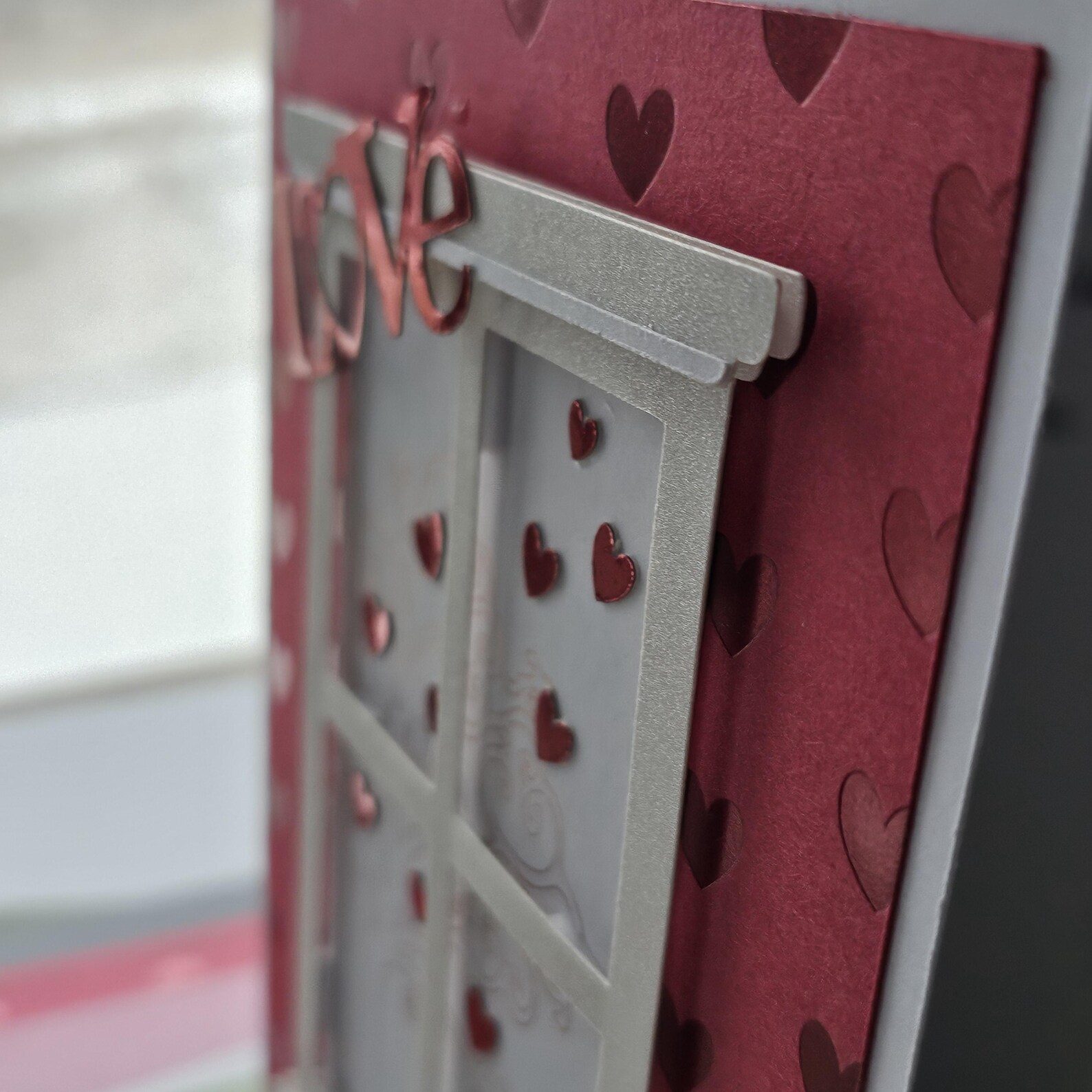 Love is in the Air, 3D Layered Greeting Card - Etsy