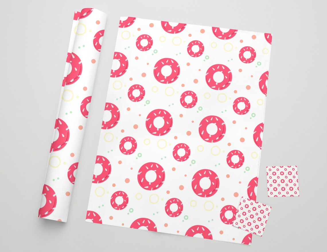 Summer Digital Paper, "summer" Scrapbook Paper of Watermelon, Coconut ...