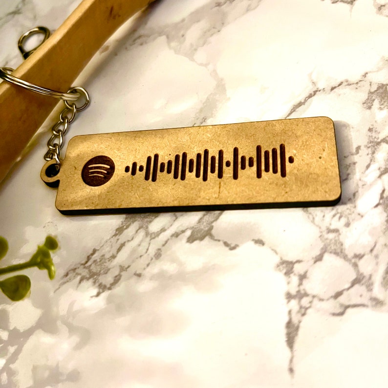 Spotify Code Couples Keychain Personalized Scannable Music Keychain ...