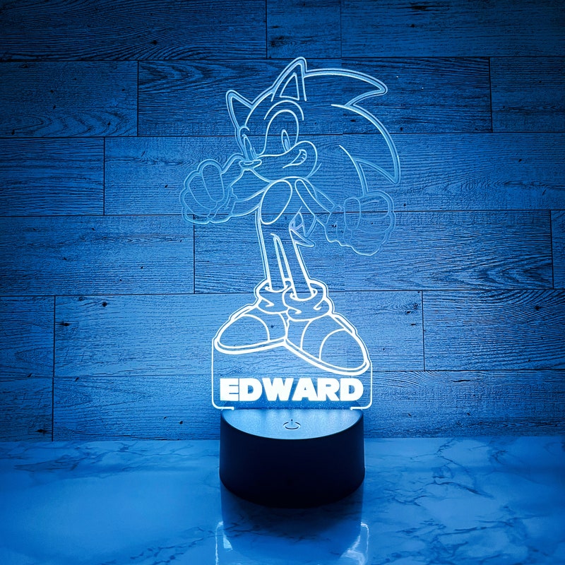 Sonic Wall Decal - Etsy