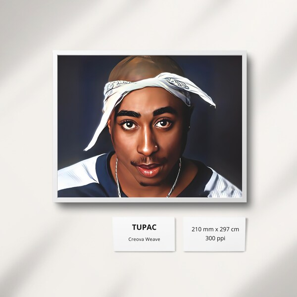 Tupac Art - Etsy