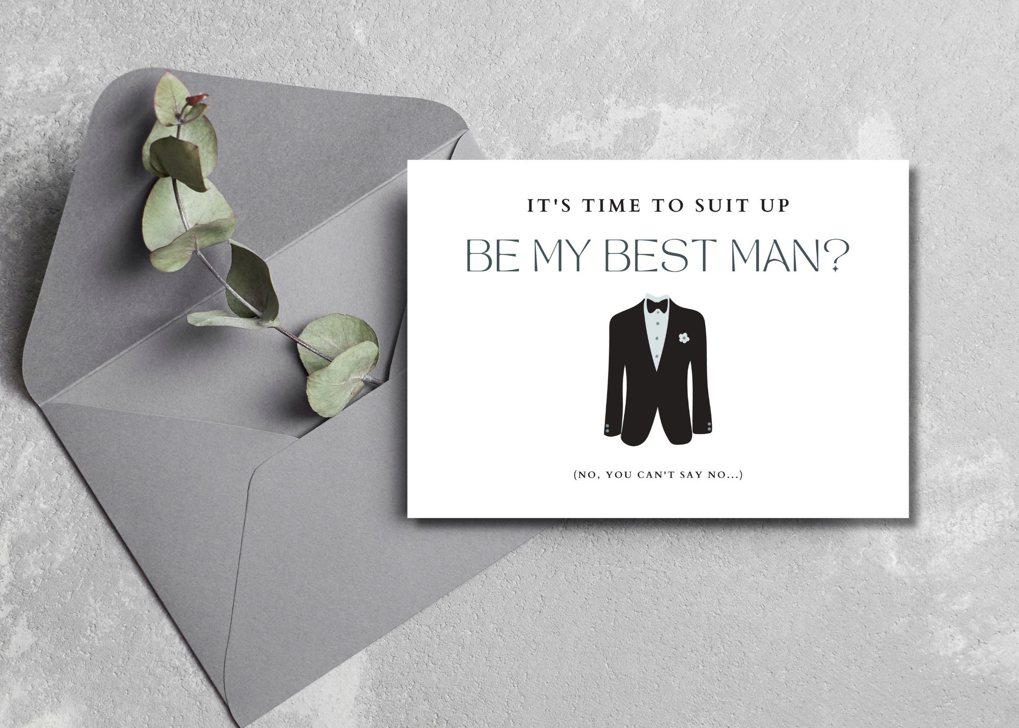 Best Man Proposal Card, Groomsman Proposal, Ring Bearer Proposal, Will ...