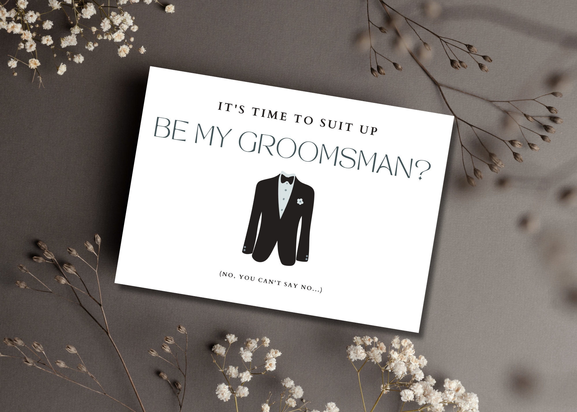 Best Man Proposal Card, Groomsman Proposal, Ring Bearer Proposal, Will ...