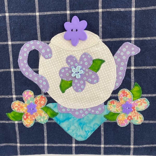 Applique Tea Towel - Etsy