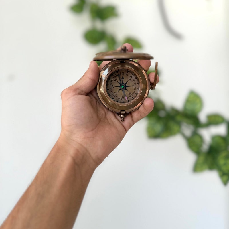 Engraved Compass - Etsy