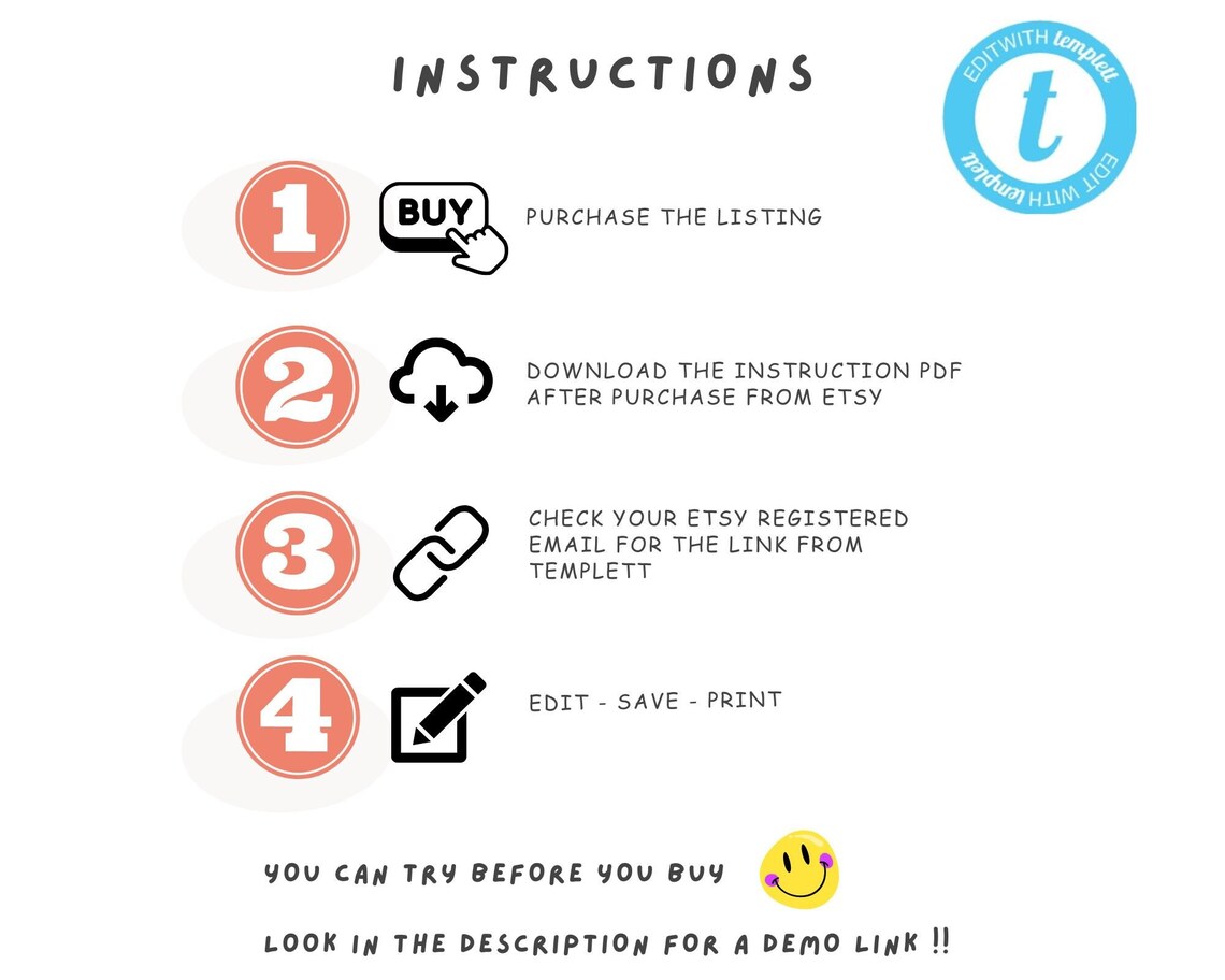 Table Number Editable Template weddingparty Table - Etsy