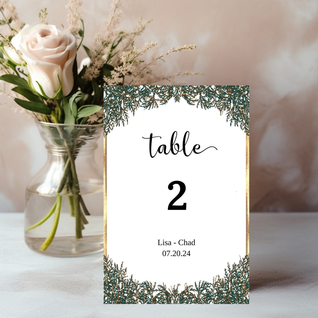 Table Number Editable Template ,wedding,party Table Number,,printable ...