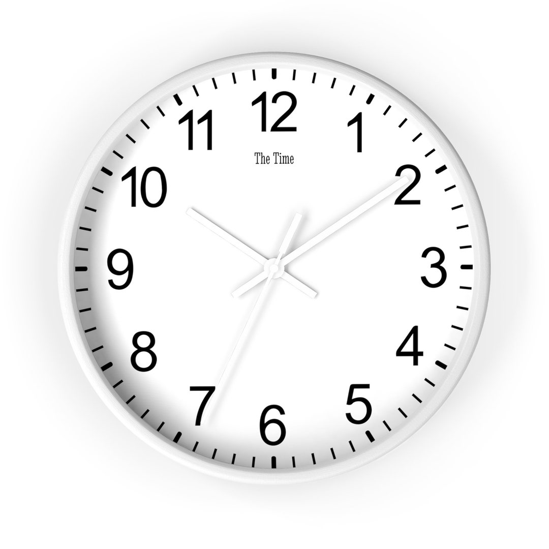 Simply Wall Clock, Small Wall Clock, Wall Clock Quiet - Etsy