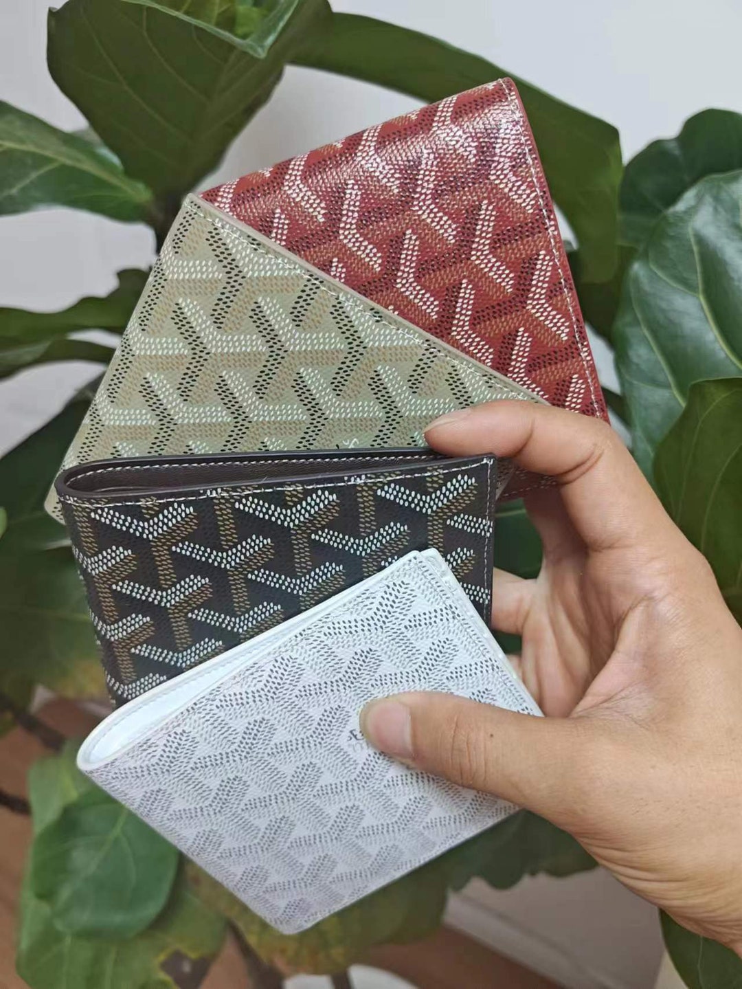 Goyard Key Pouch Goyard Card Holder Goyard Wallet Gift for - Etsy
