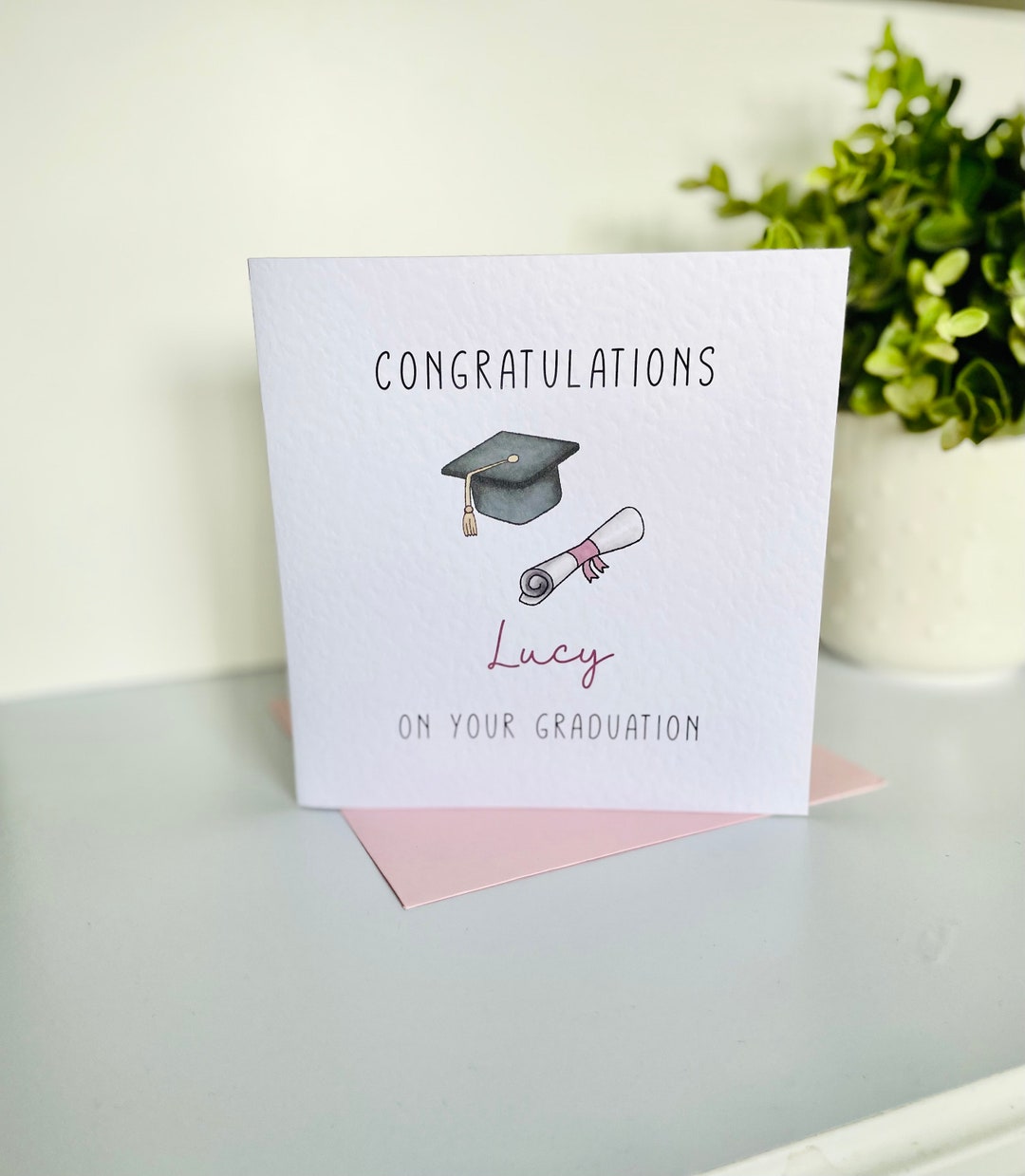 Graduation Card Custom Graduation Card Daughter Son - Etsy