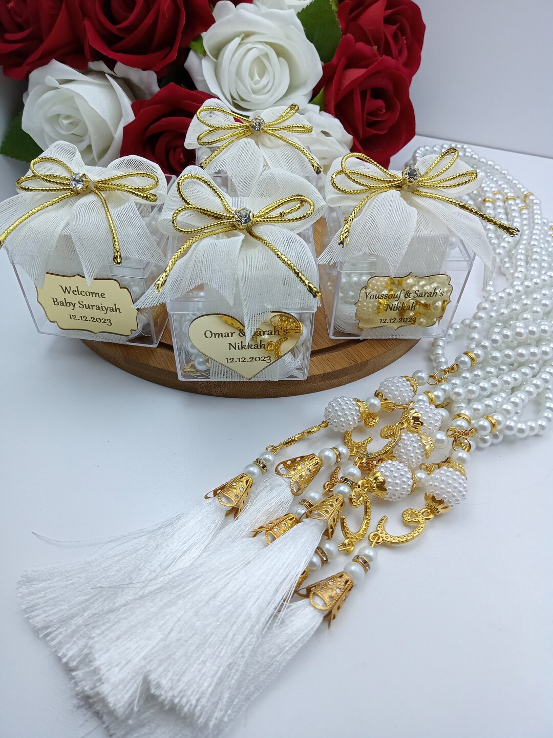 Prayer Beads Tasbeeh Masbaha Favors | Wedding Favors | Islamic Baby ...