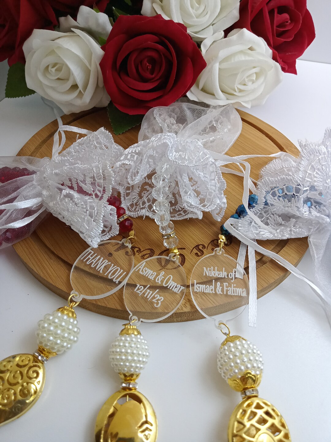 Crystal Tasbeeh Masbaha Favors | Wedding Favors | Islamic Baby Shower ...