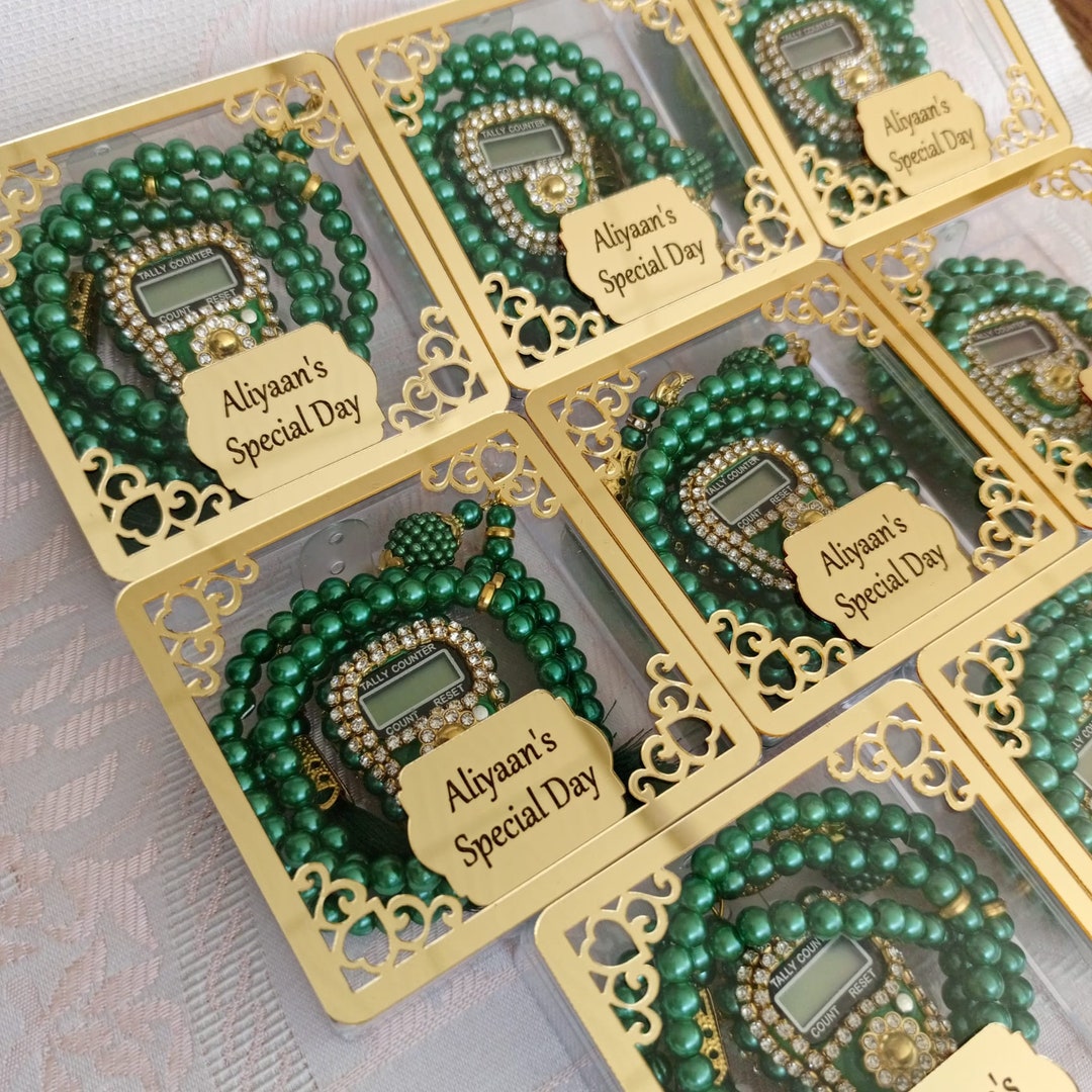 Prayer Beads Tasbeeh Masbaha Favors | Wedding Favors | Islamic Baby ...