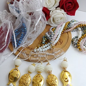 Crystal Tasbeeh Masbaha Favors | Wedding Favors | Islamic Baby Shower ...