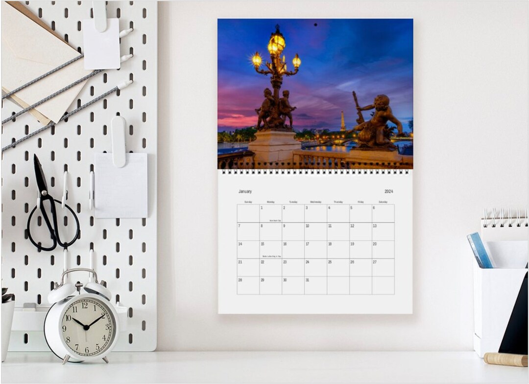 Calendar 2024 European Travel Photos Souvenir Calendar - Etsy
