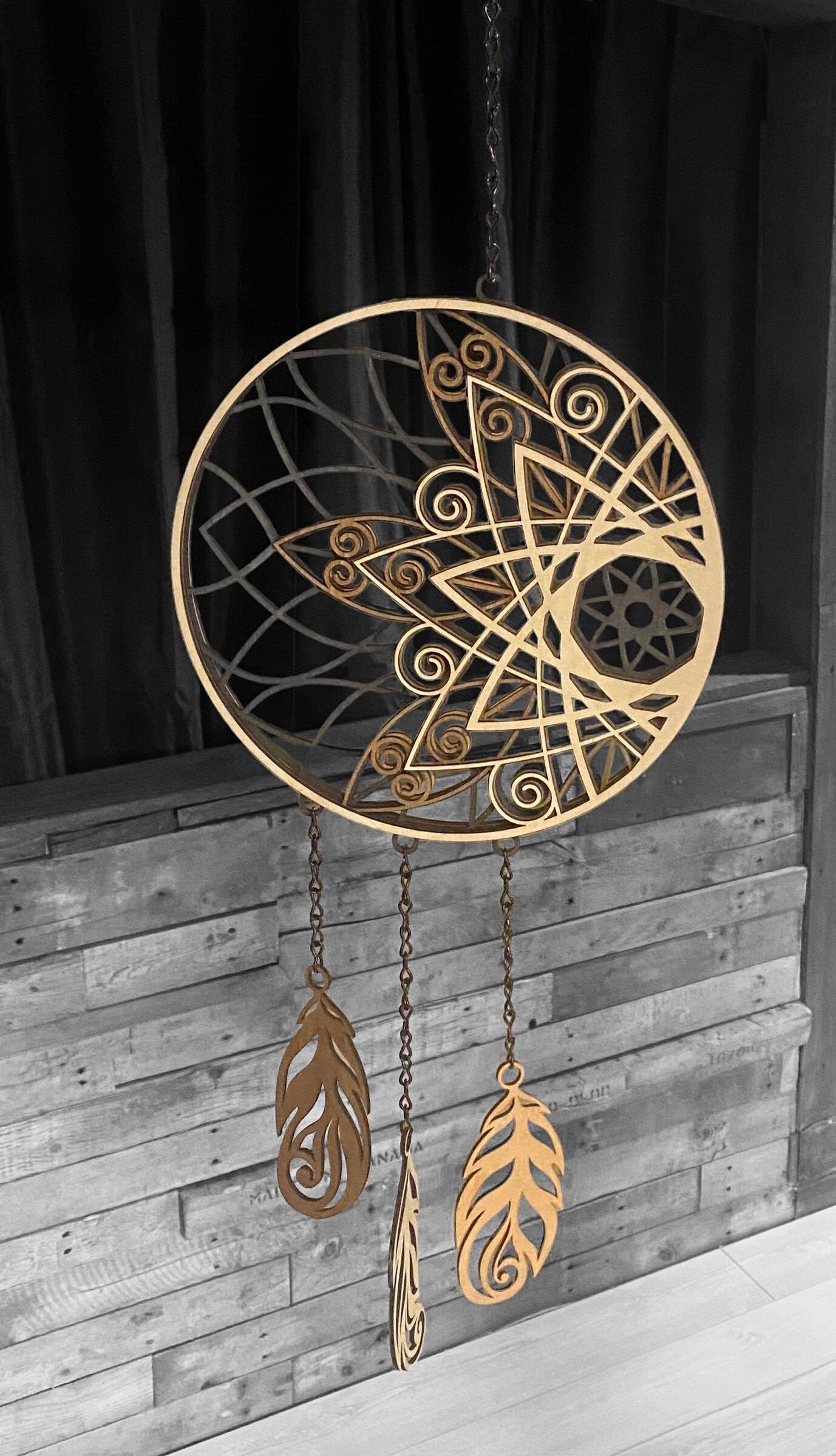 Large Wooden Dream Catcher, Multi-layer Dream Catcher - Etsy