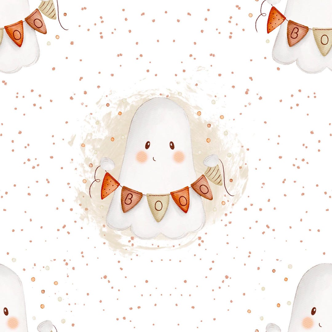 French Terry/ Own Production/ Little Ghost/ Boohoo/ Unisex / Children's ...