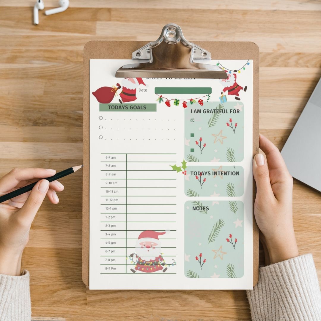 Cute Seasonal to Do Lists Winter & Autumn. Downloadable Pdf - Etsy