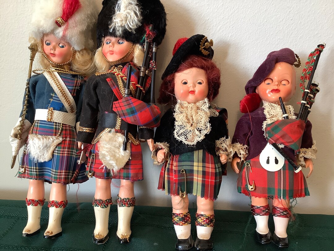 Made in England 4 Vintage Dolls - Etsy