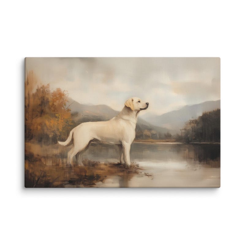 Yellow Lab Painting - Etsy